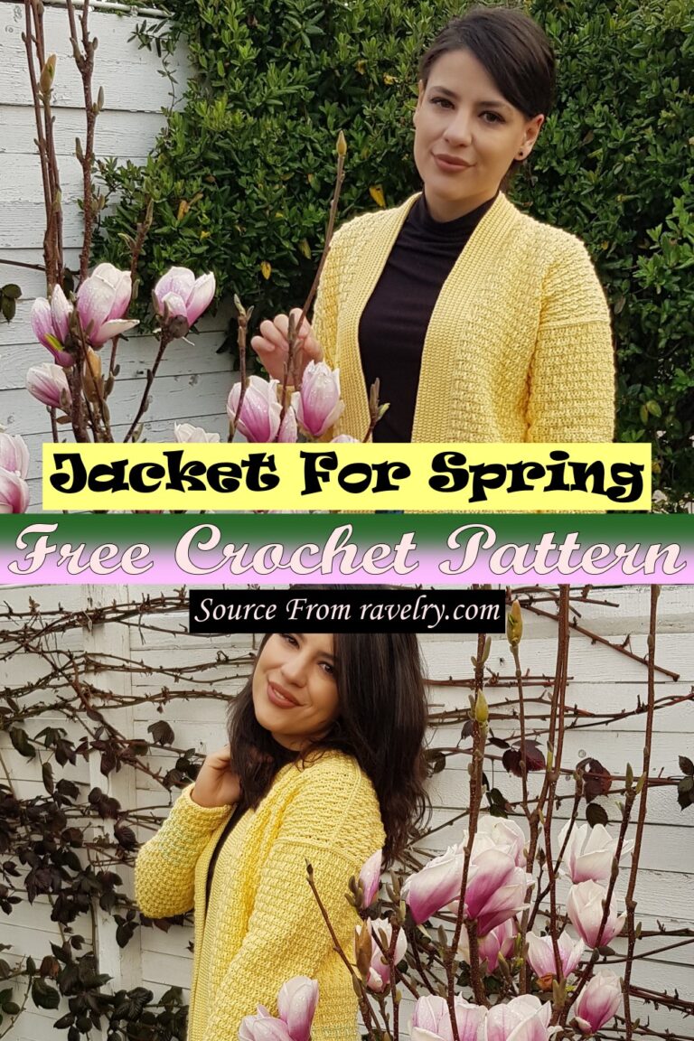 12 Easy Crochet Jacket Patterns For Women