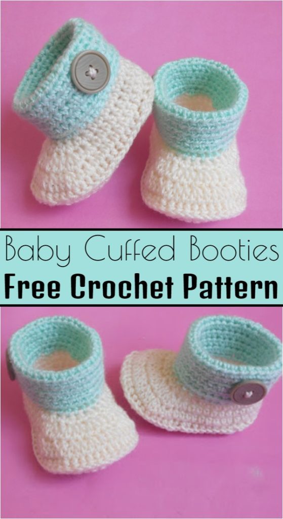 59 Mind-Blowing Free Crochet Baby Booties Patterns