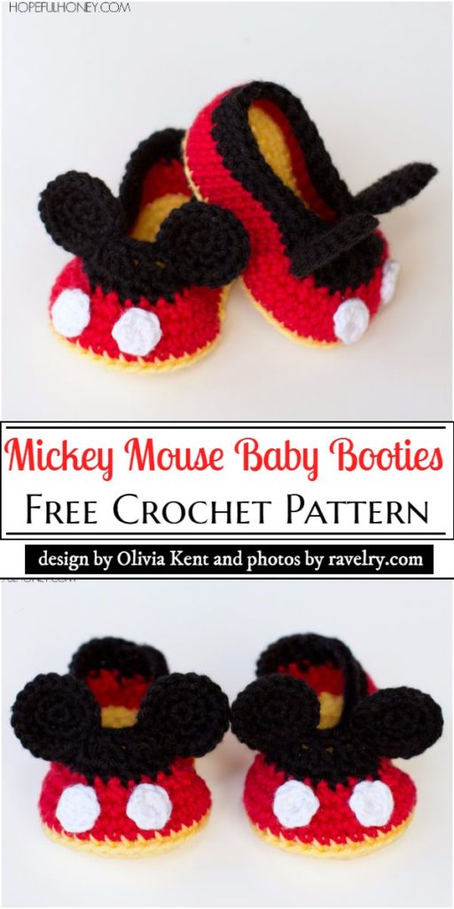 59 Mind-Blowing Free Crochet Baby Booties Patterns