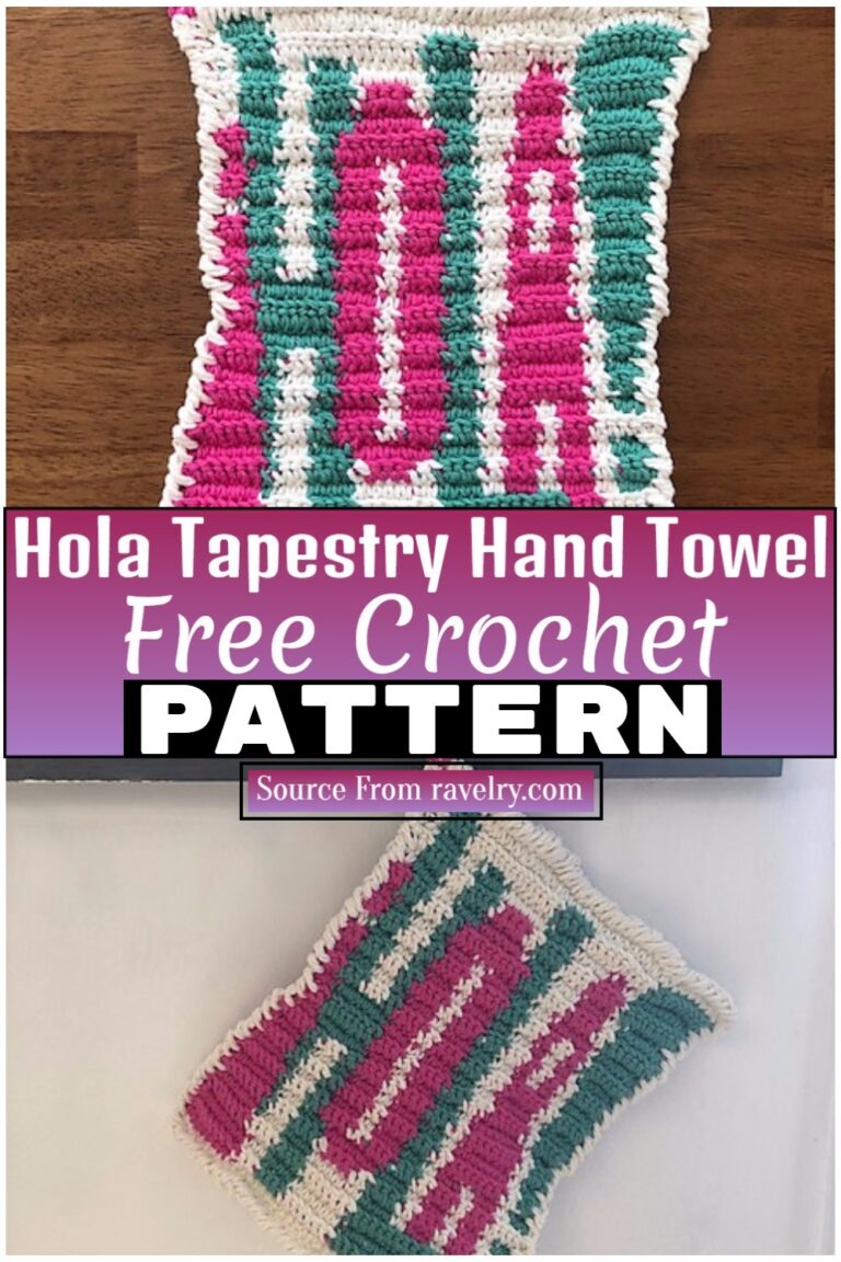 20 Free Crochet Hand Towel Patterns