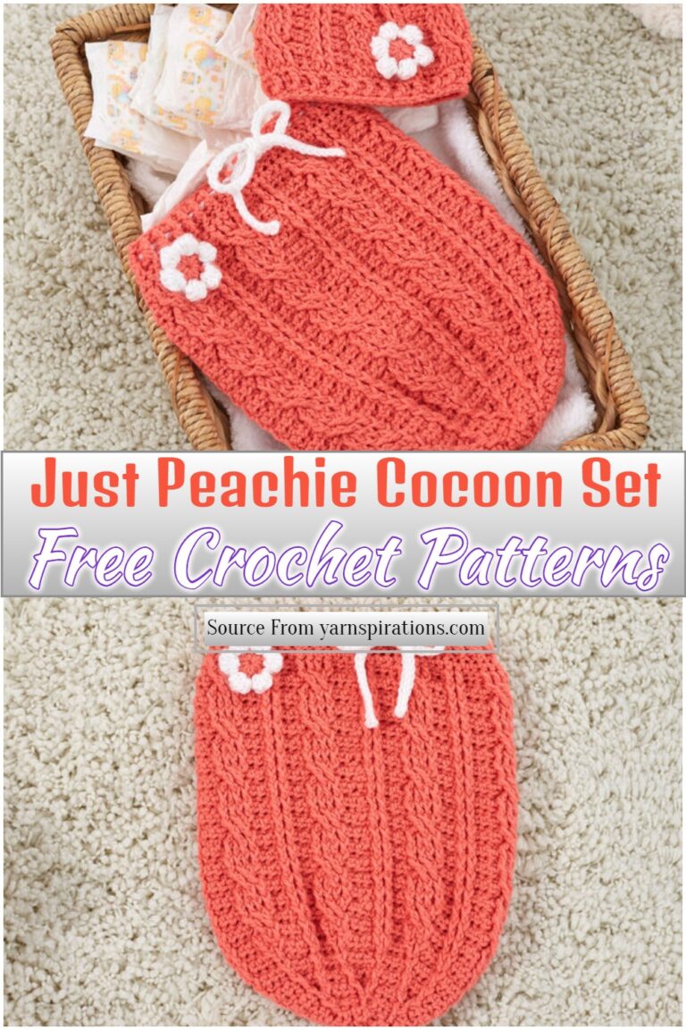 25 Free Crochet Baby Cocoon Patterns