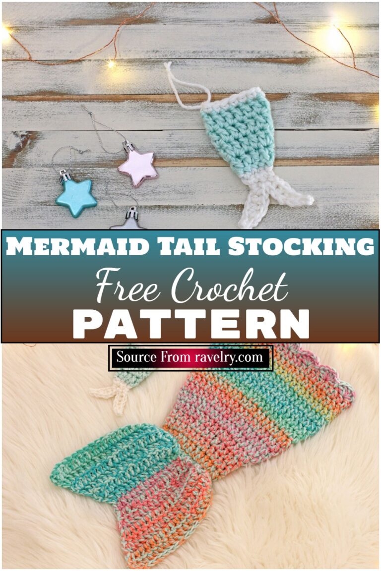 30 Free Crochet Mermaid Tail Patterns