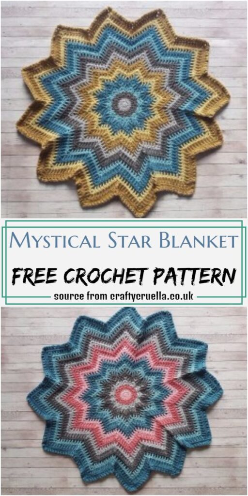 36 Free Crochet Star Patterns For Home Decor