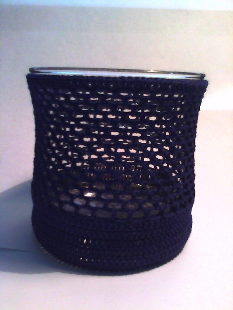 Free Crochet Candle Holder Patterns To Organize Your Home