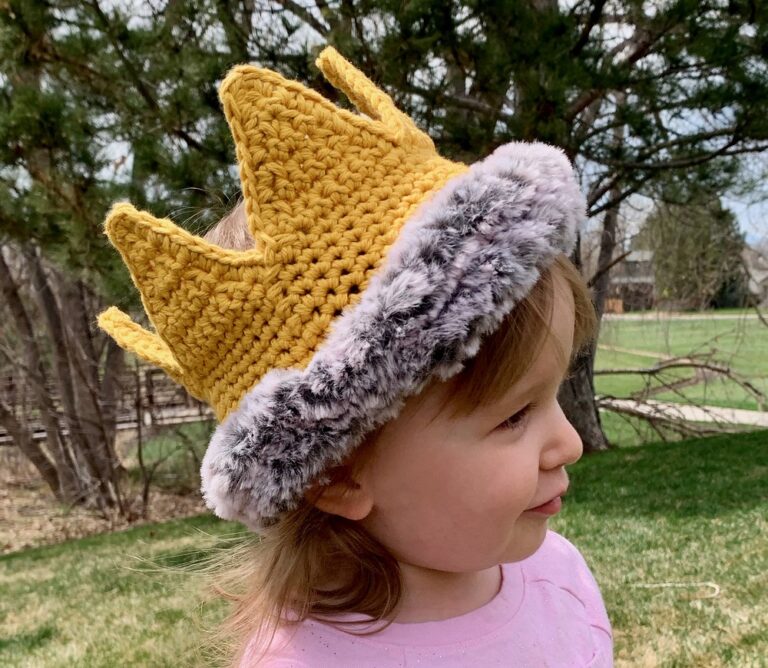20 Free Crochet Crown Patterns