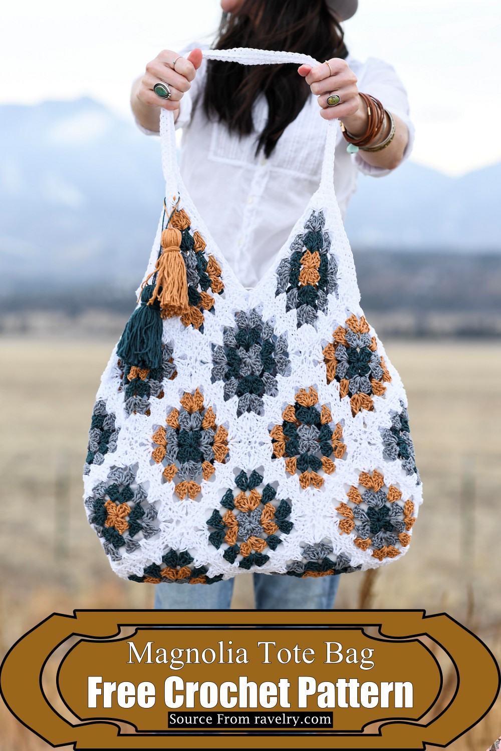 15 Crochet Tote Patterns - Free Crochet Patterns