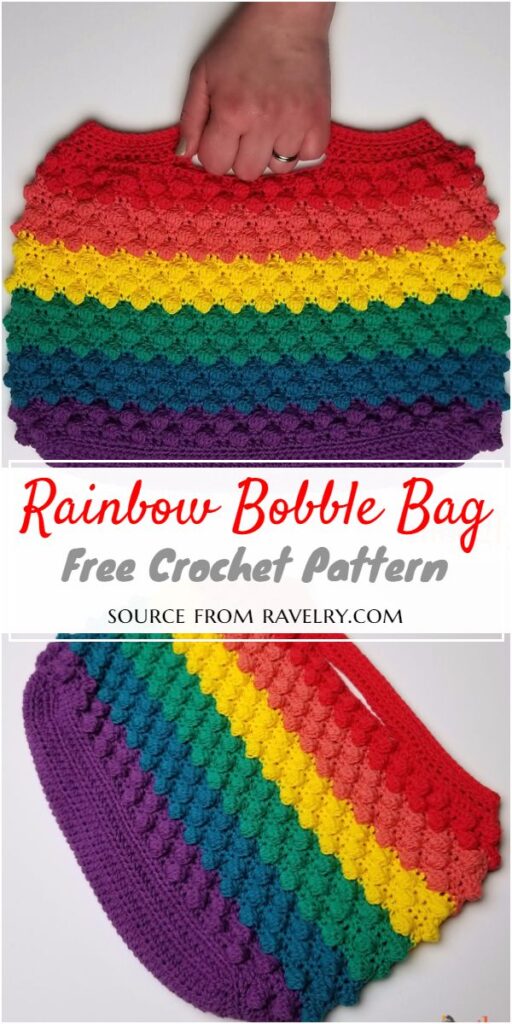 15 Free Crochet Bobble Bag Patterns