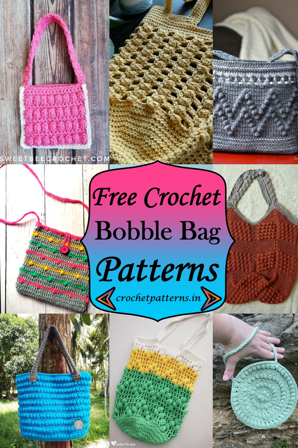 Make Your Own Free Crochet Bobble Bag Patterns