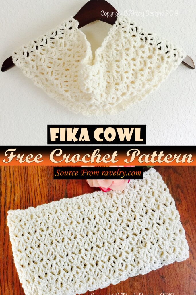 Easy And Quick Free Crochet Lacy Cowl Patterns