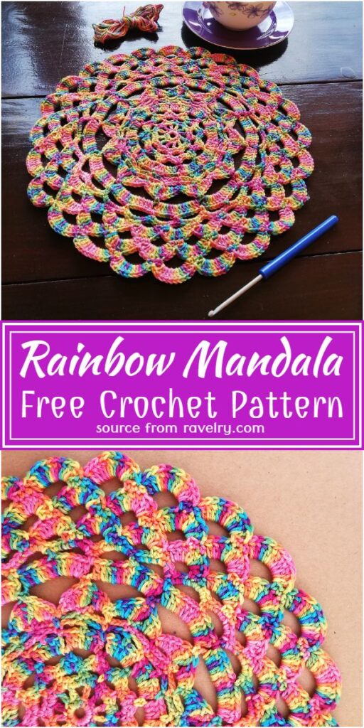 35 Cozy And Fun Free Crochet Rainbow Patterns