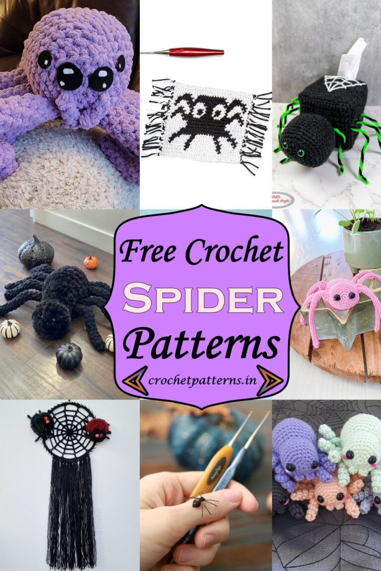 15 Free Crochet Spider Patterns For Your Halloween