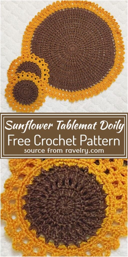 19 Free Crochet Sunflower Patterns To Add Fresh Vibes To your Life