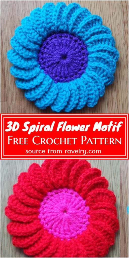 10 Easy And Free Crochet 3D Patterns