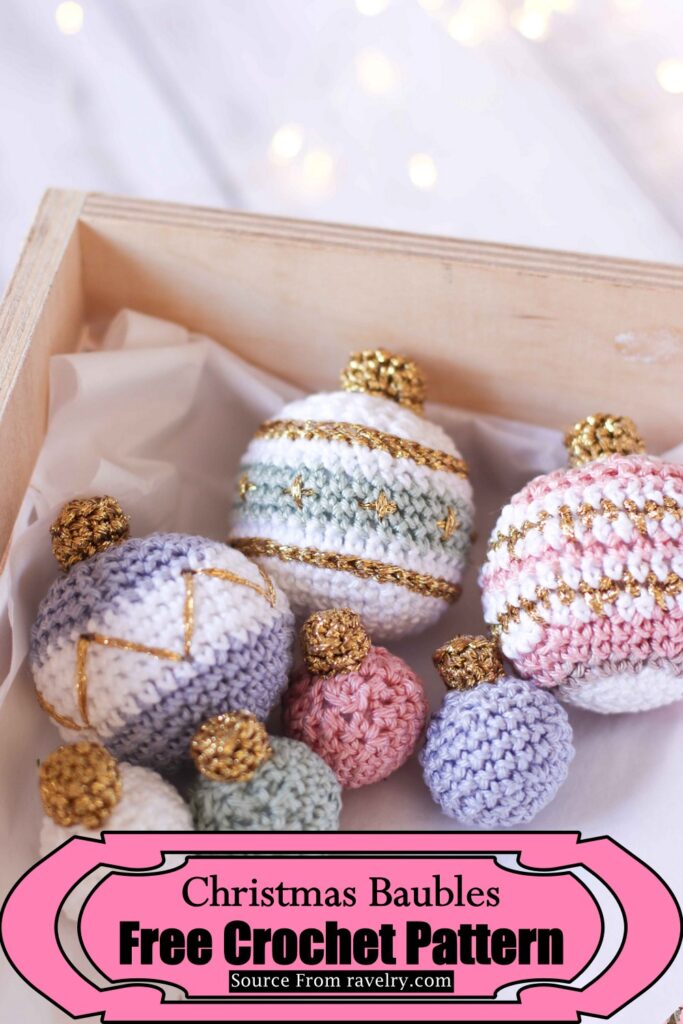 20 Free Crochet Christmas Decor Patterns