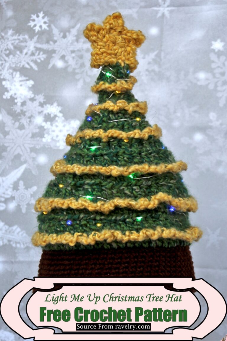 18 Adorable Free Crochet Christmas Hat Patterns