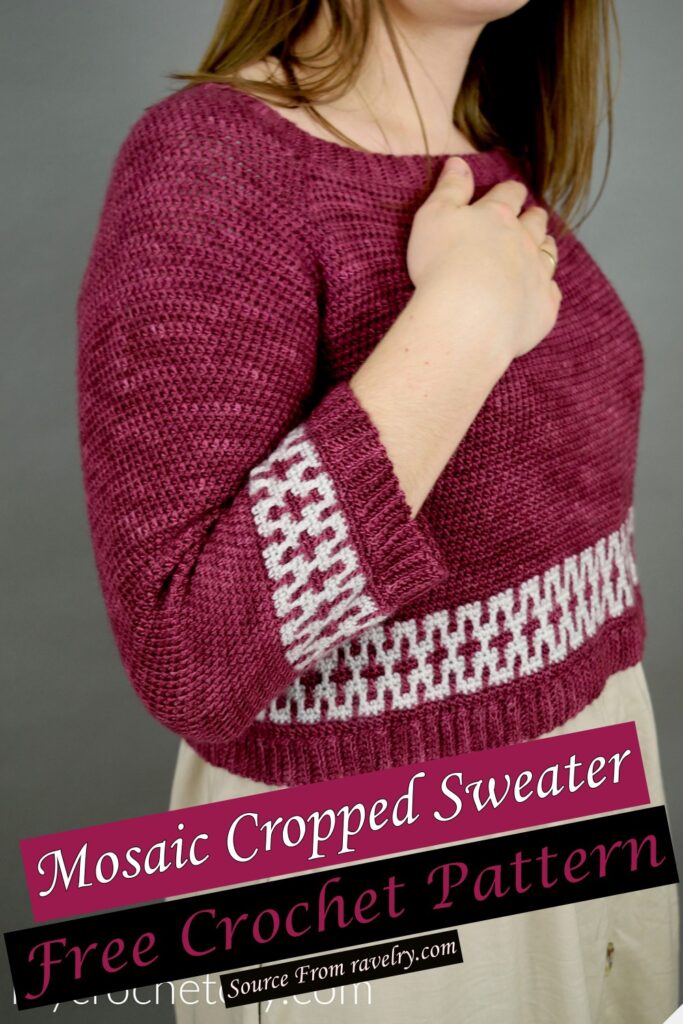 20 Unique And Modern Free Crochet Mosaic Patterns