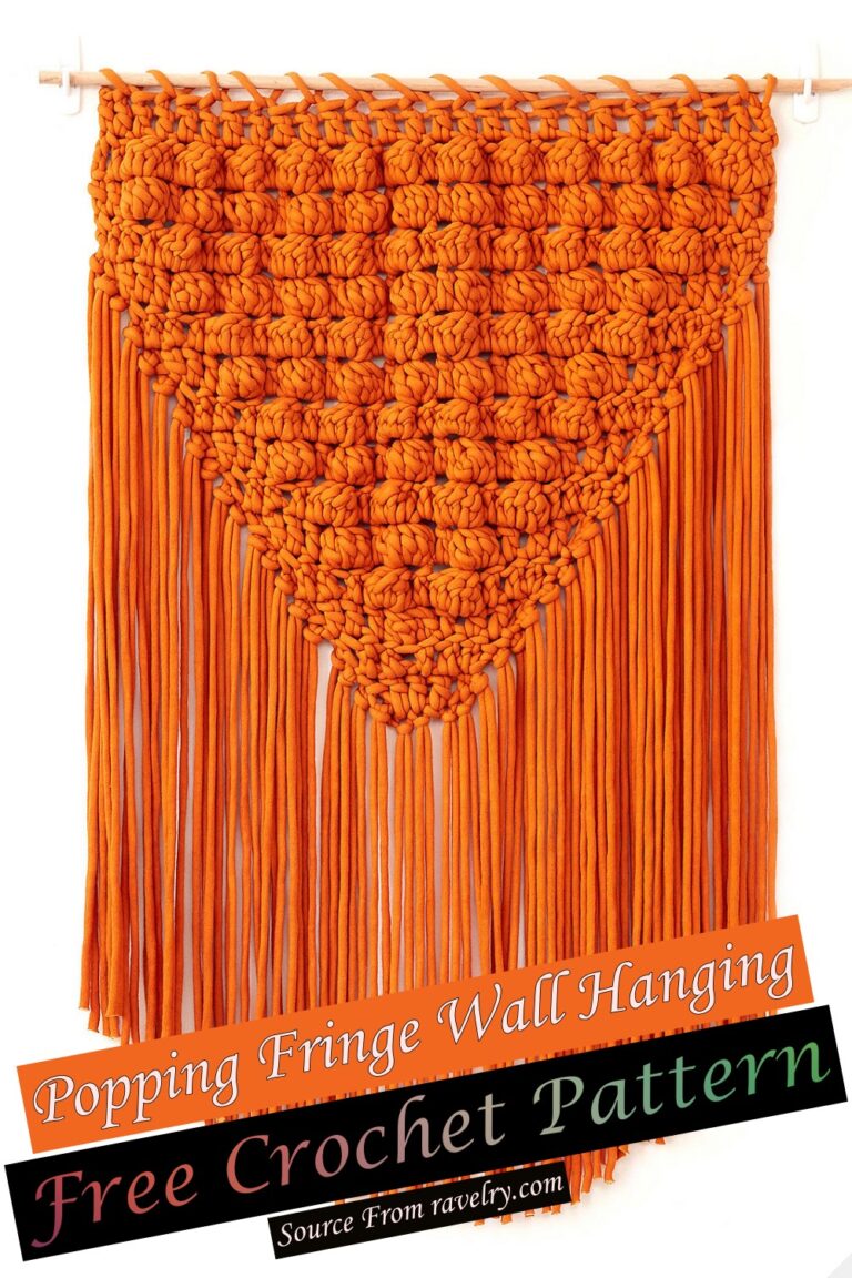 20 Stylish And Charming Free Crochet Fringe Patterns