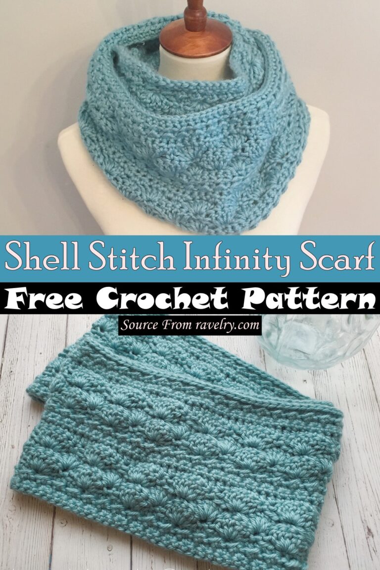 20 Beautiful And Unique Free Crochet Shell Stitch Patterns