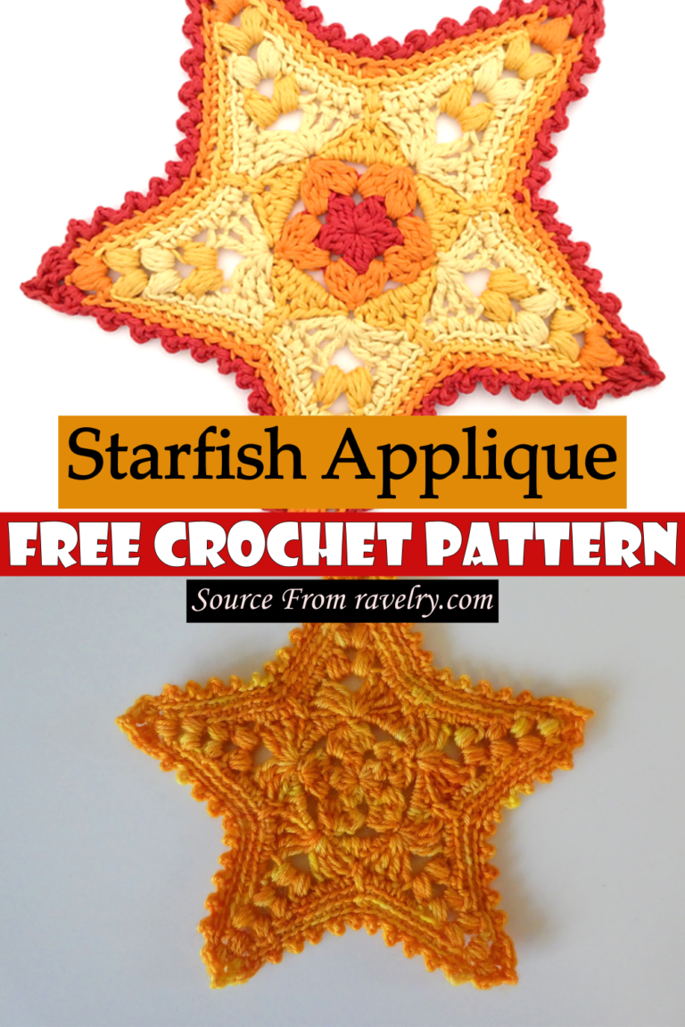 Free Crochet Starfish Patterns To Beautify Your Home