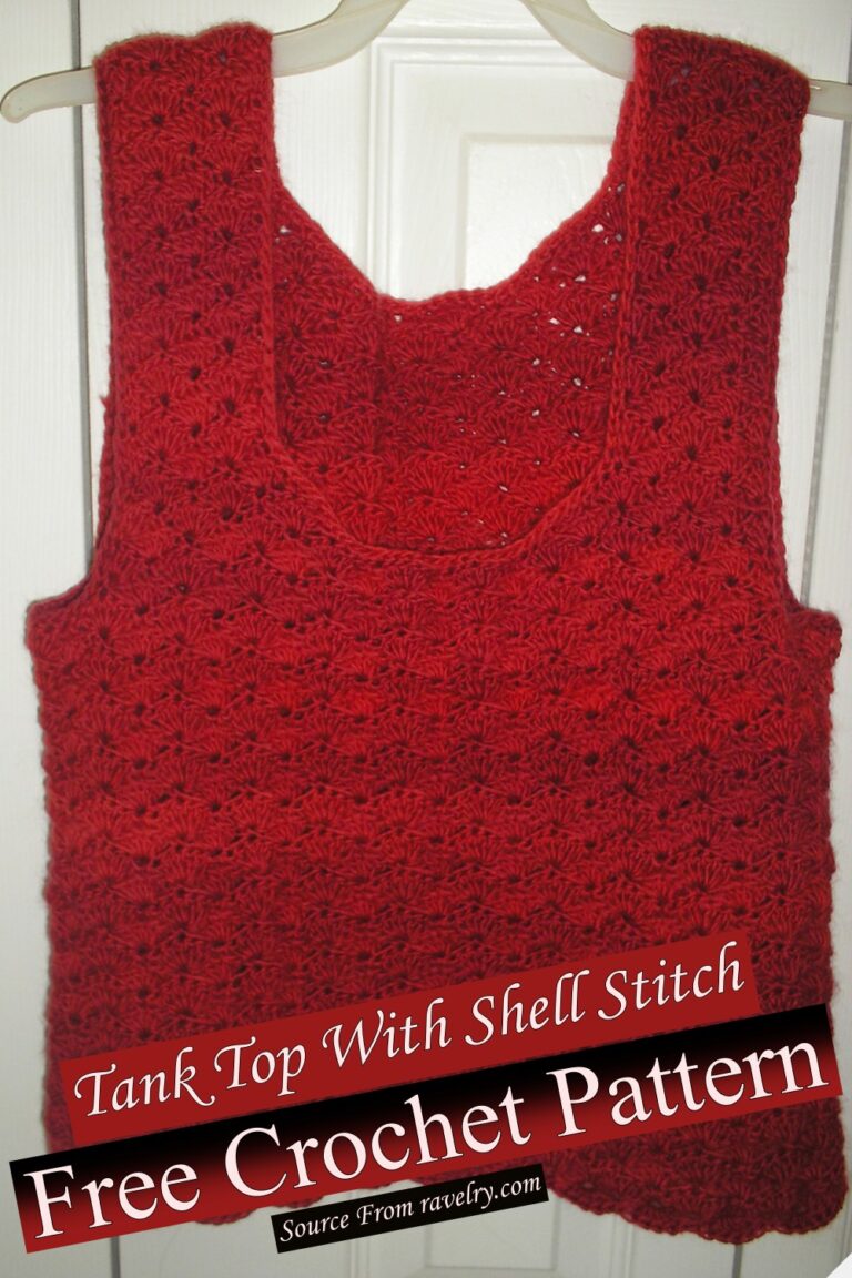 20 Beautiful And Unique Free Crochet Shell Stitch Patterns