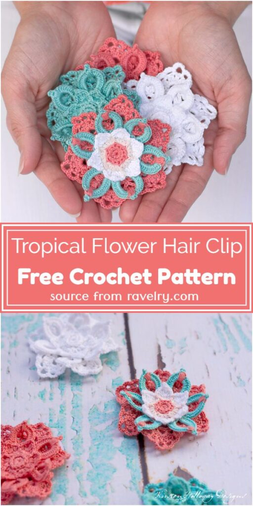 Free Crochet Tropical Patterns For Adding An Essence Of Gratification ...