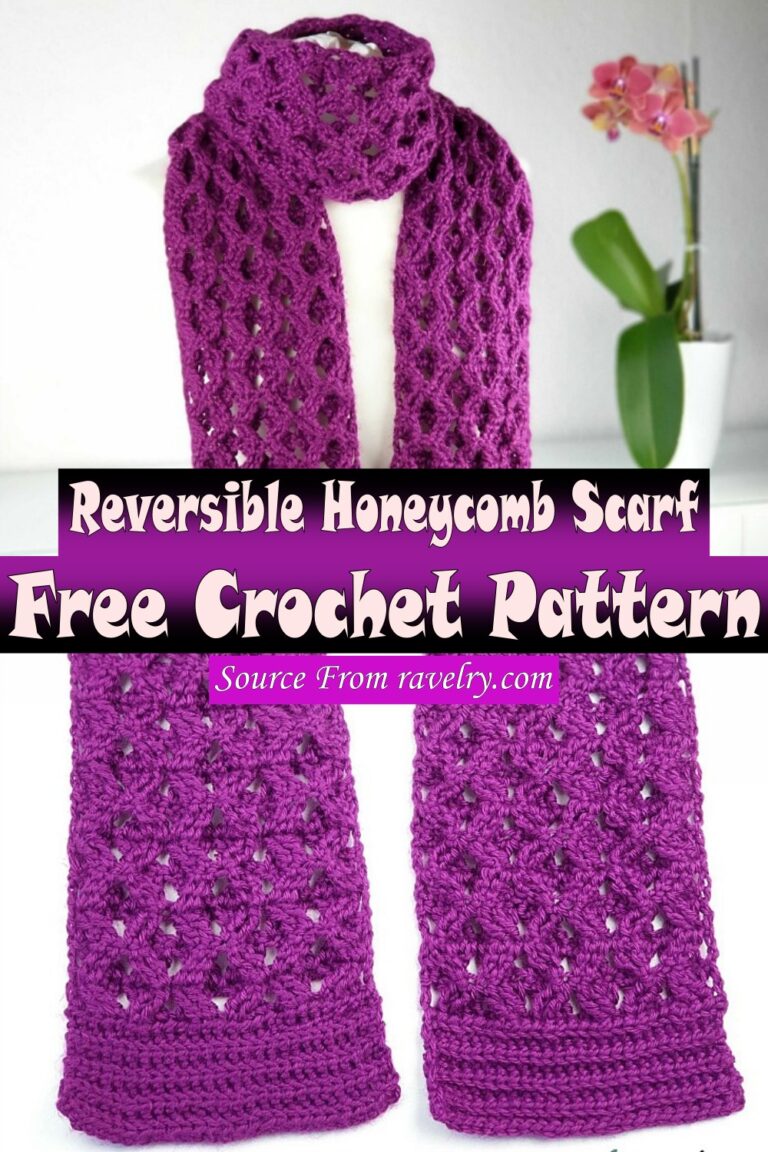 20 Free Crochet Honeycomb Patterns