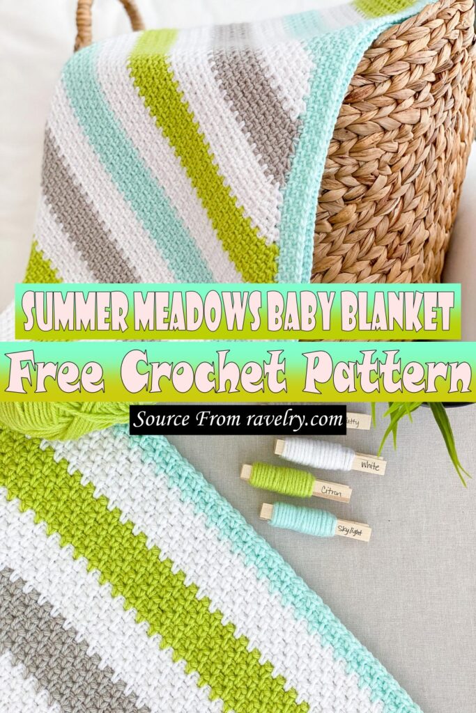 19 Easy Free Crochet Meadow Patterns