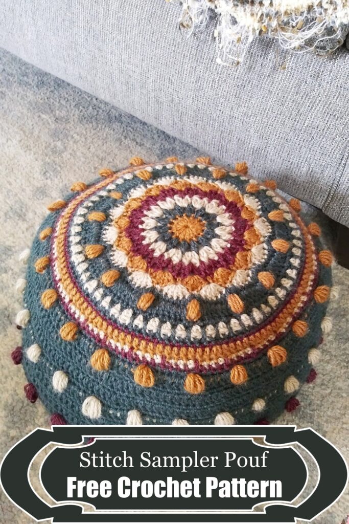 21 Free Crochet Pouf Patterns