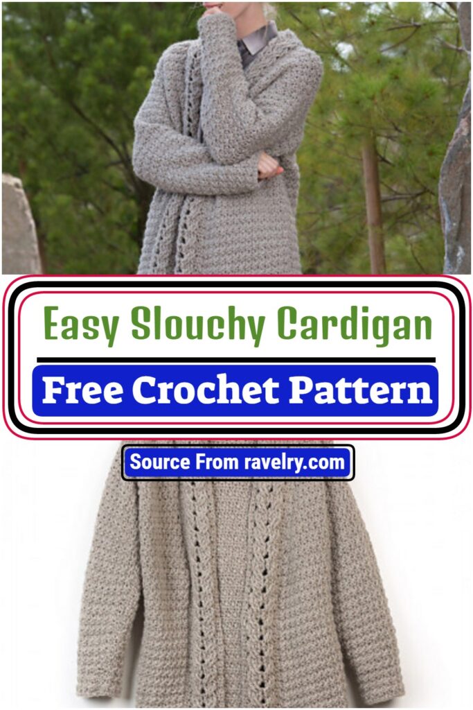 6 Best Free Crochet Slouchy Cardigan Patterns