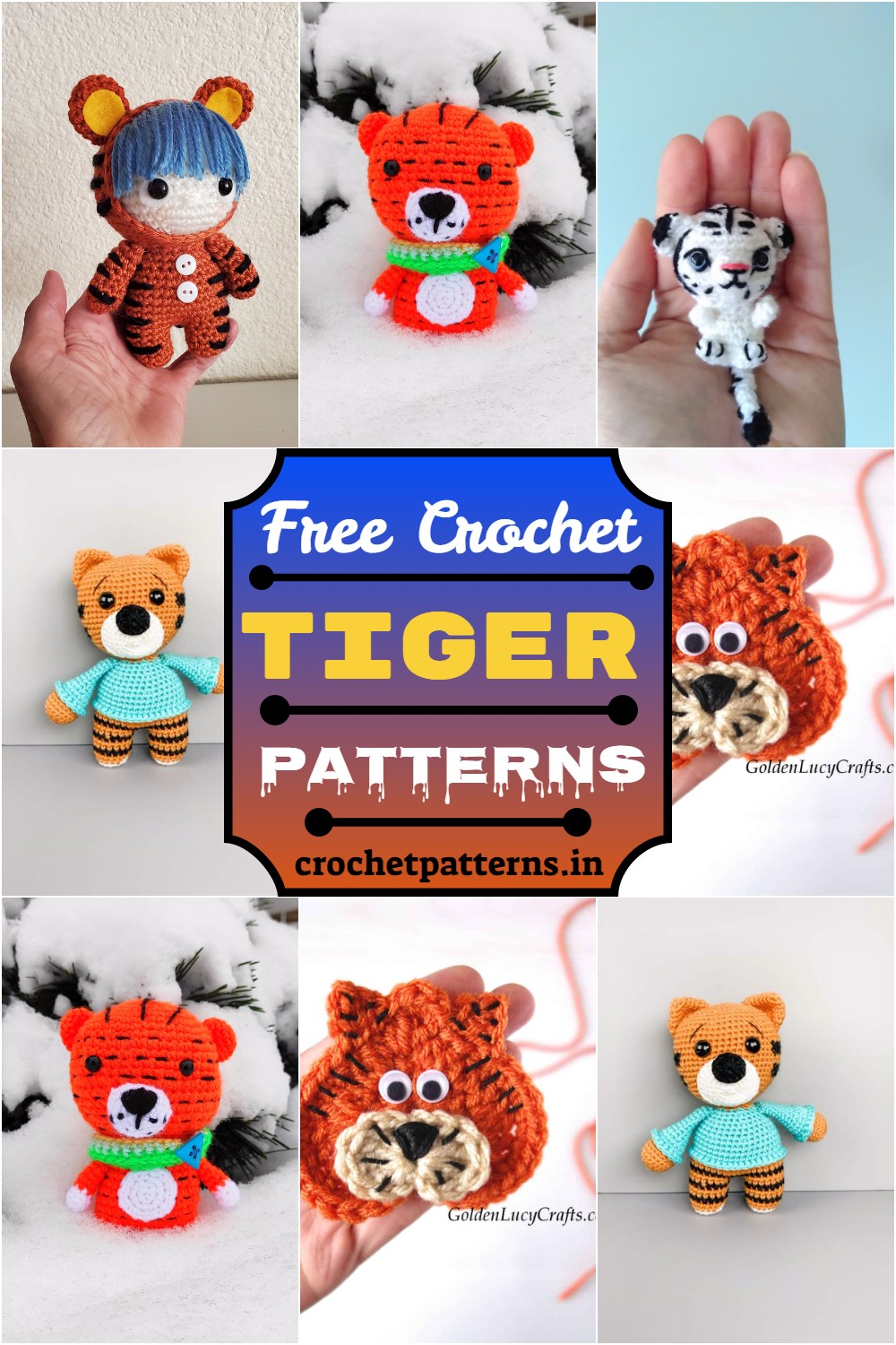 14 Free Crochet Tiger Patterns