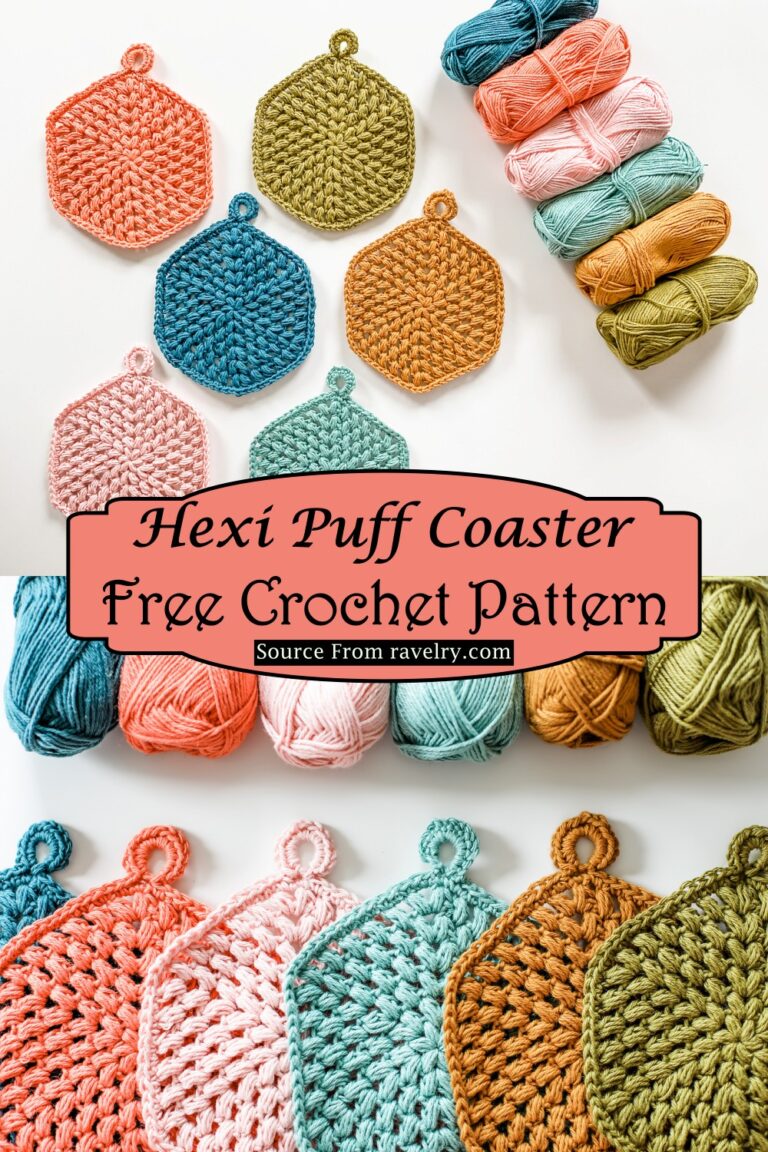 55 Free Crochet Coaster Patterns Any Crocheter Can Make