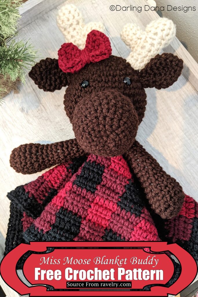 20 Free Crochet Moose Patterns (Easy And Fun)