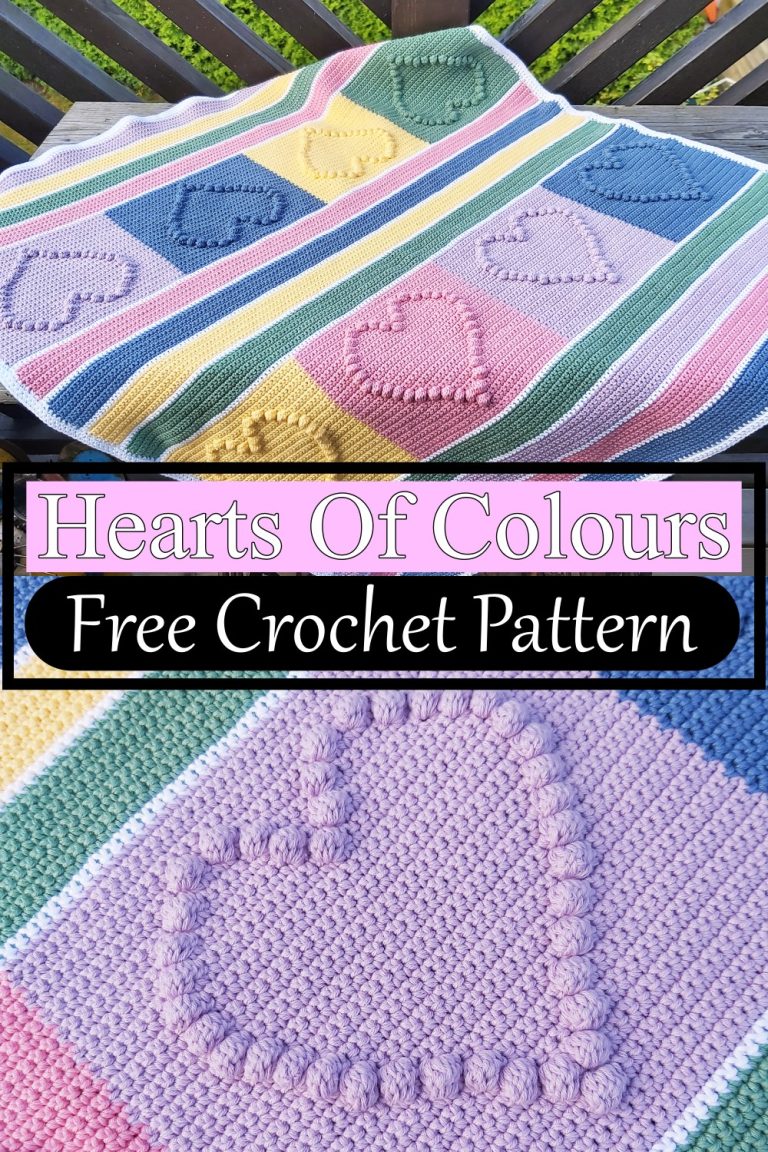 16 Crochet Heart Blanket Patterns