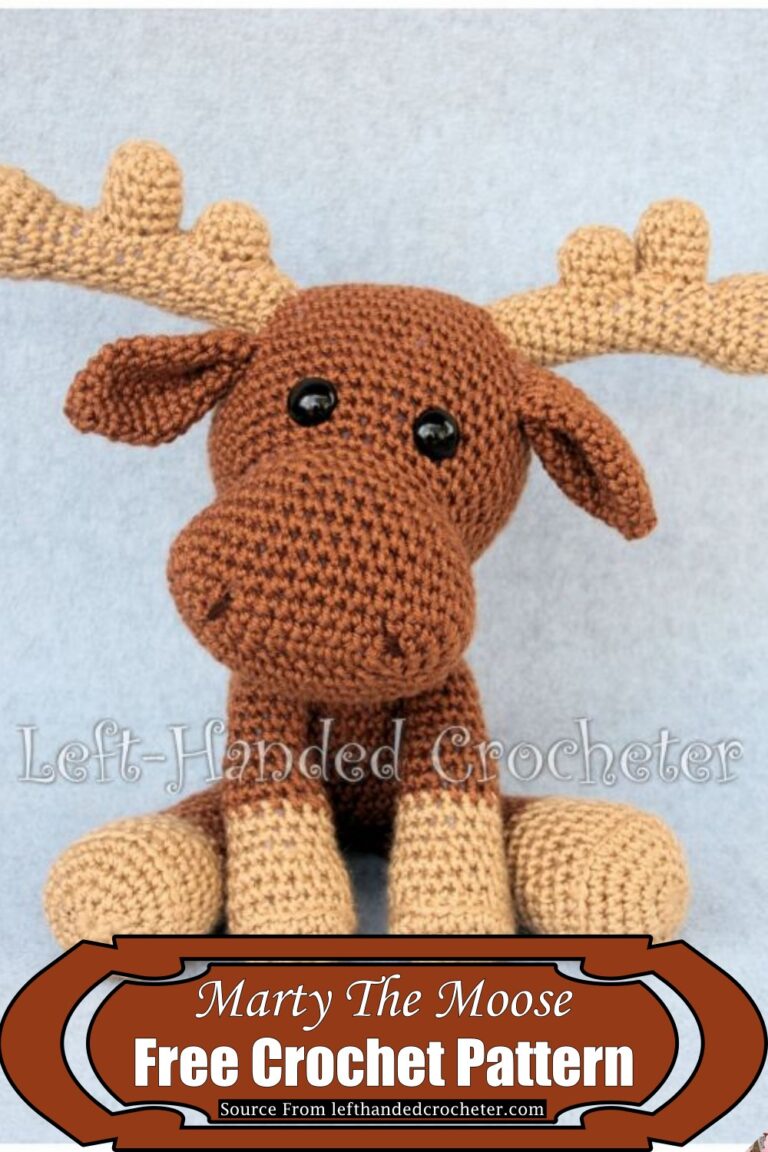 20 Free Crochet Moose Patterns (Easy And Fun)