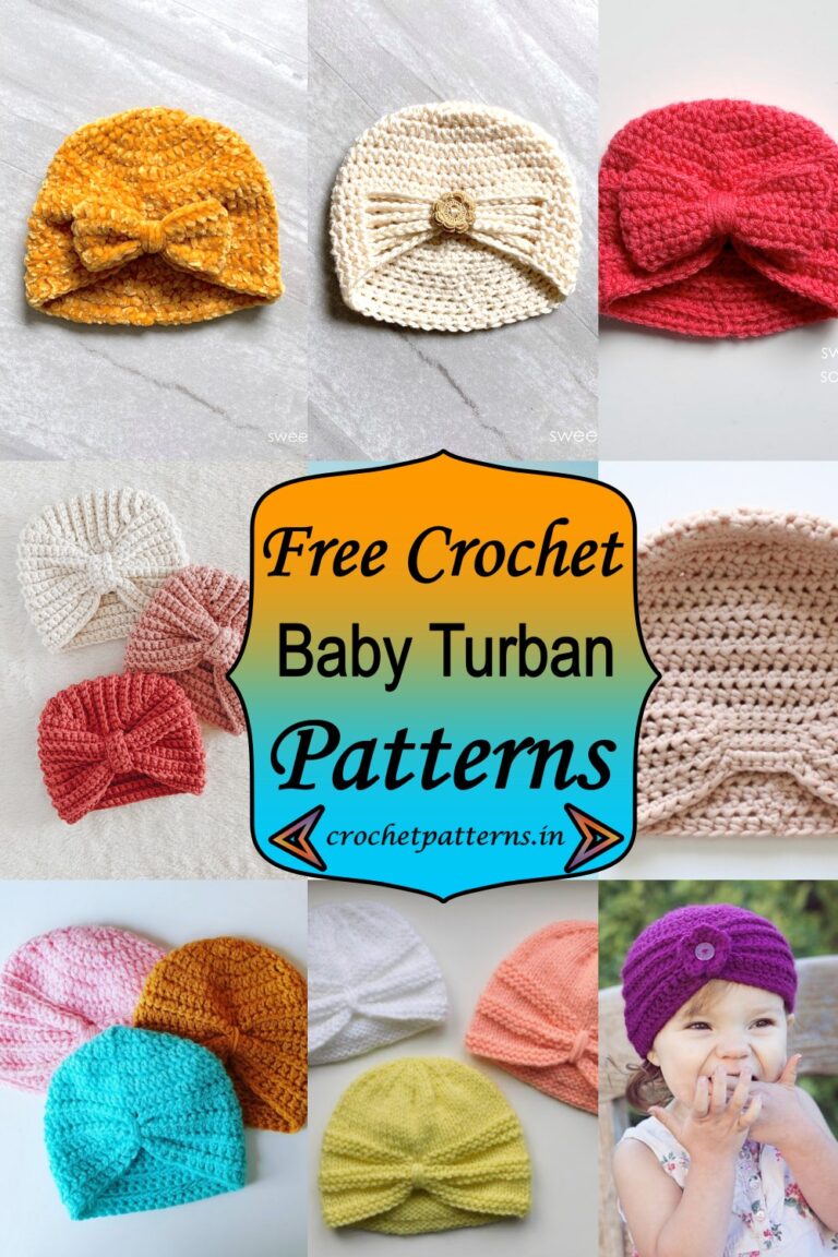 12 Crochet Baby Turban Patterns