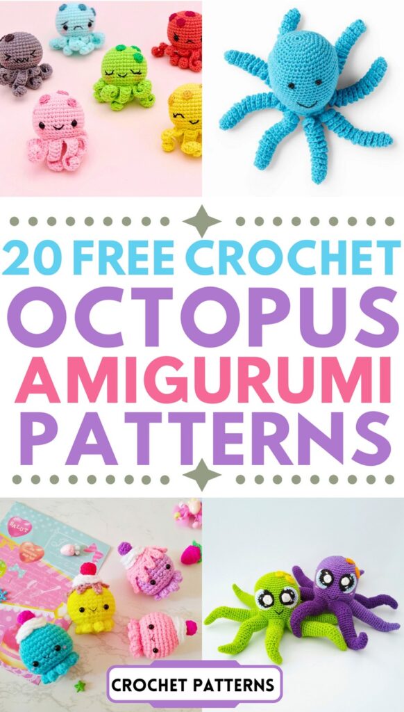 20 Free Crochet Octopus Patterns To Your Home Decor