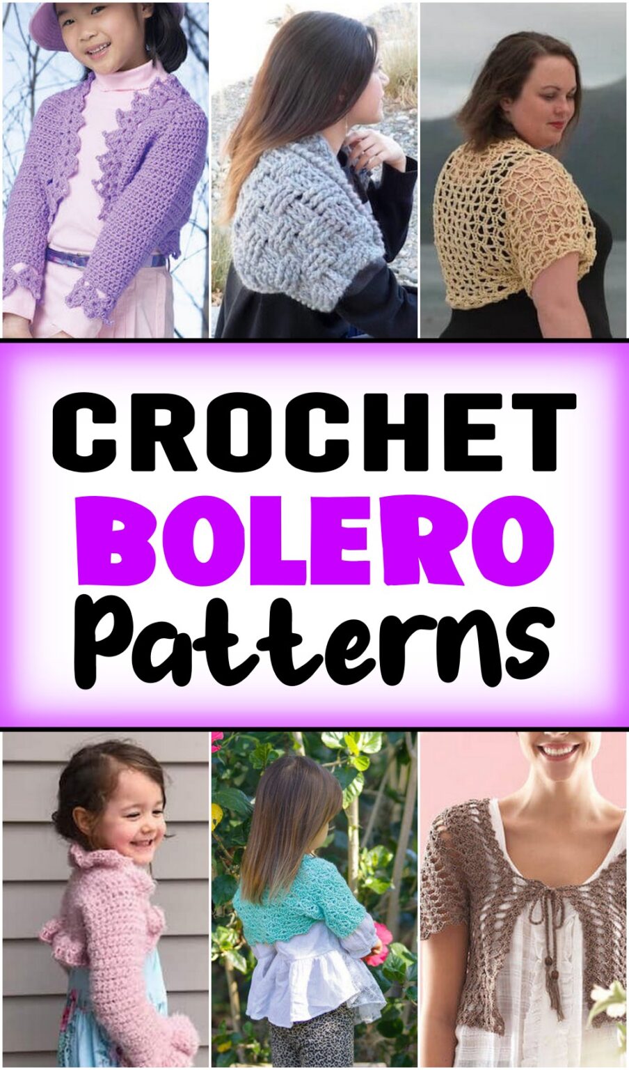 10 Crochet Bolero Patterns- How To Make A Bolero