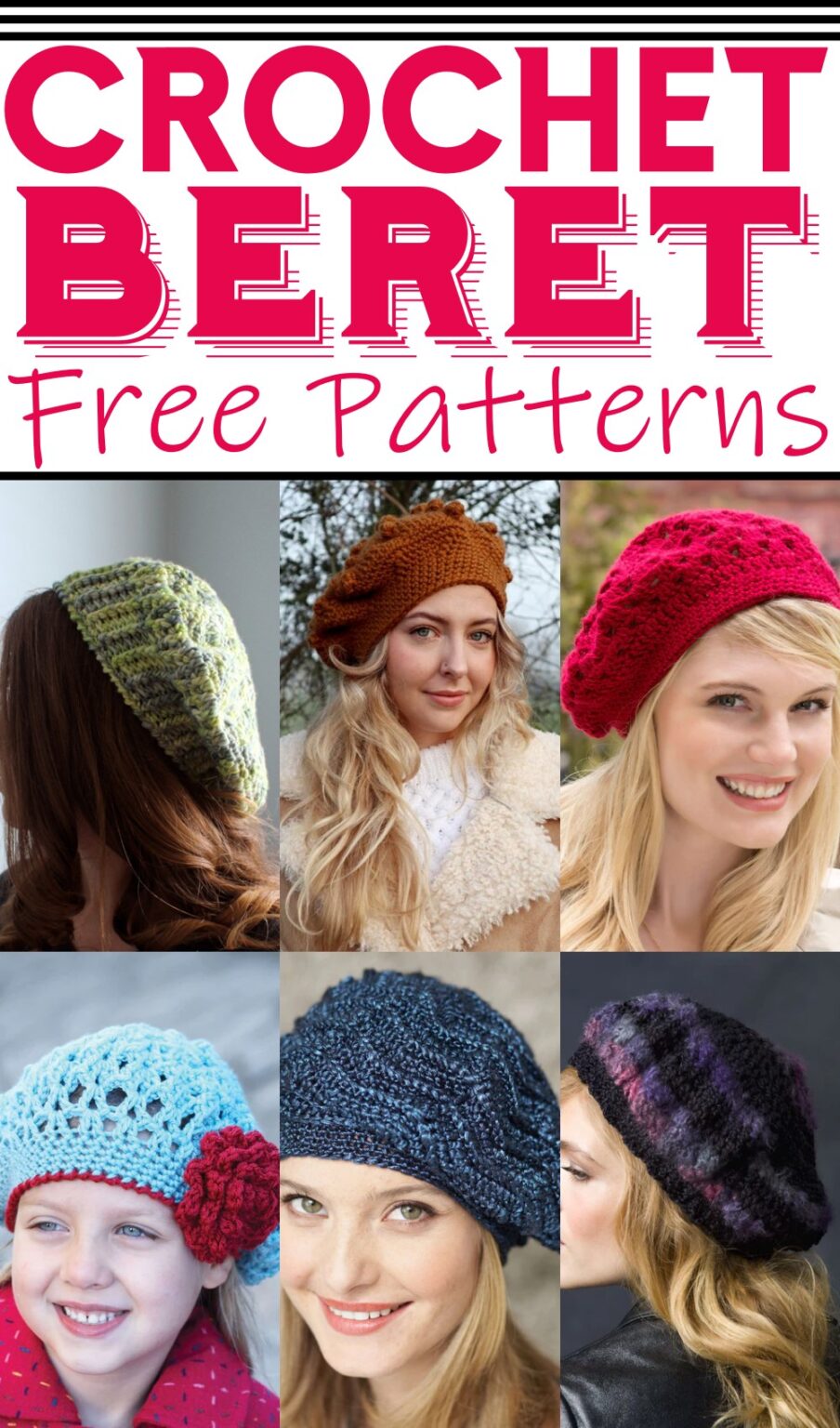 13 Free Crochet Beret Patterns
