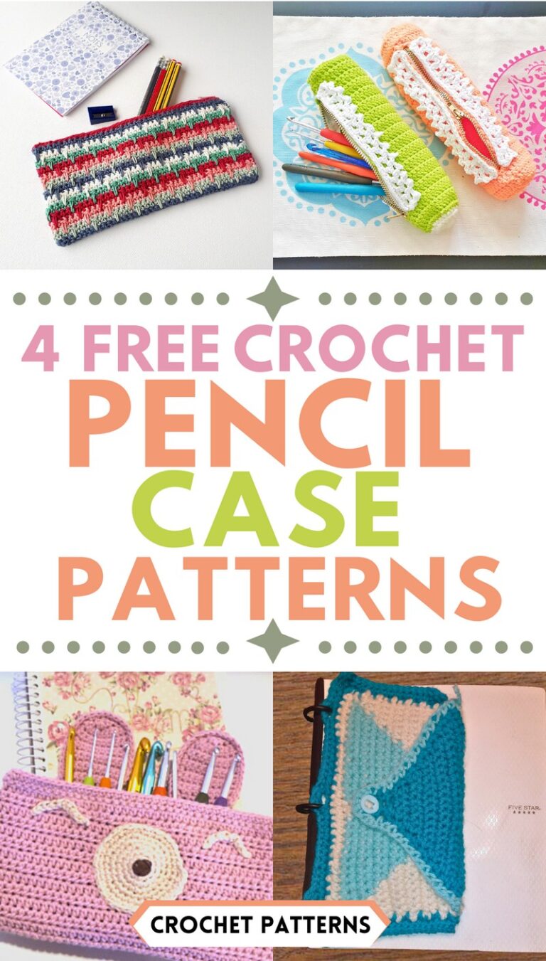 Crochet Pencil Case Patterns