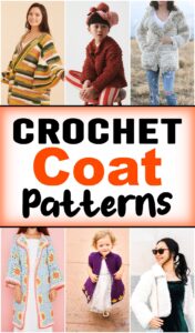 15 Free Crochet Coat Patterns For Winter