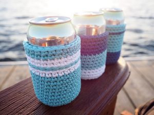 15 Free Crochet Can Cozy Patterns In All Sizes