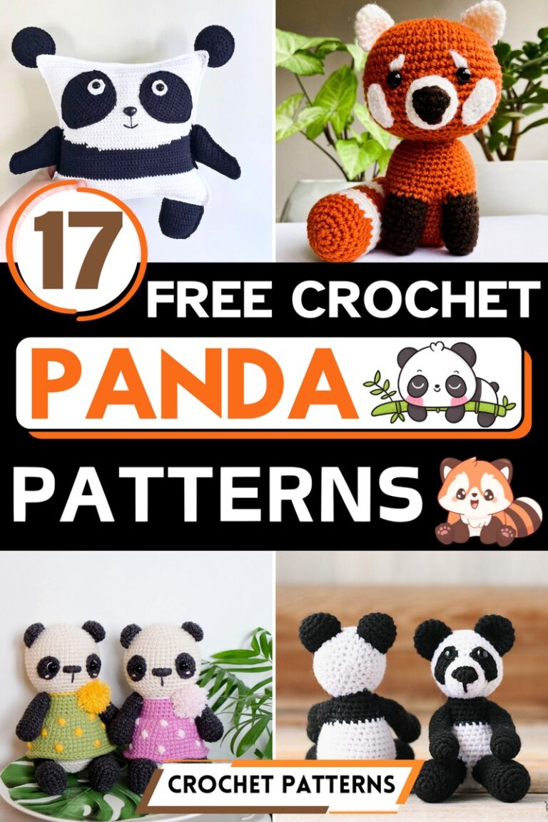 17 Free Crochet Panda Patterns