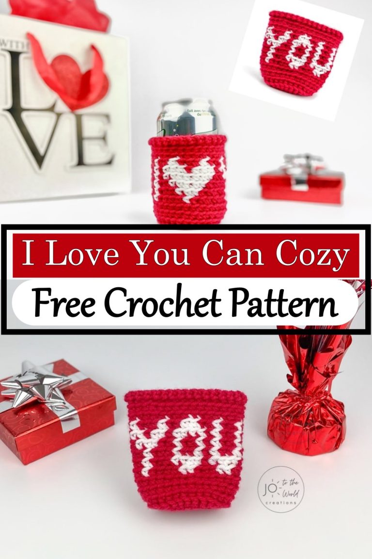 15 Free Crochet Can Cozy Patterns In All Sizes