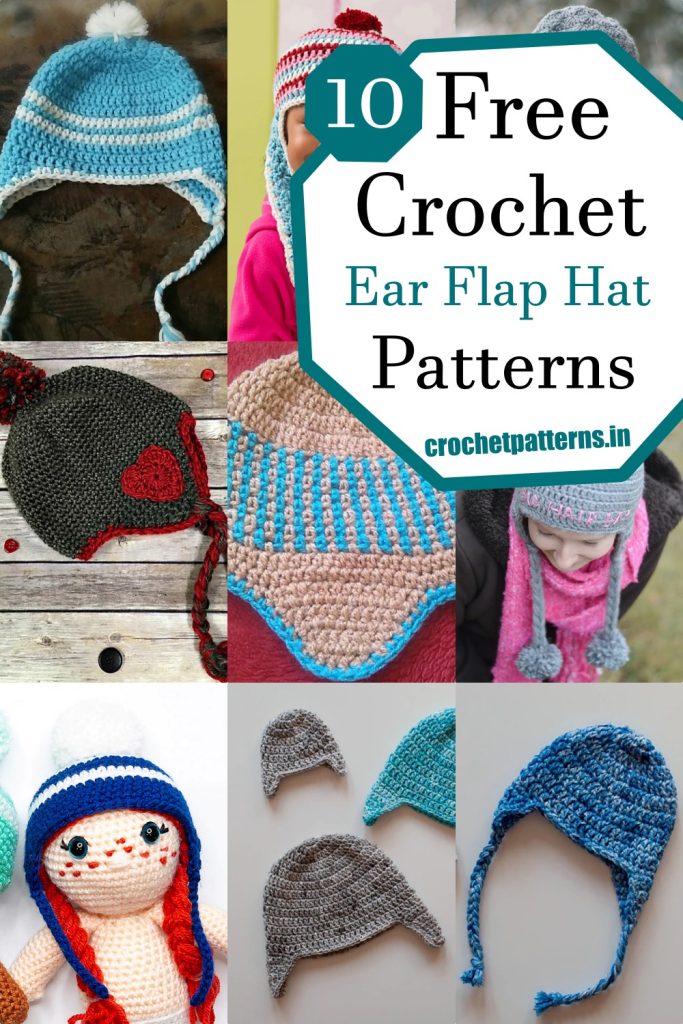 10 Crochet Ear Flap Hat Patterns For Winter