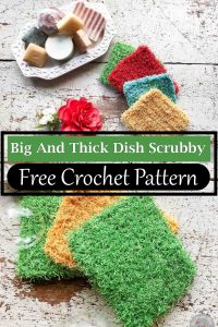 15 Crochet Dish Scrubber Patterns All Quick & Easy!