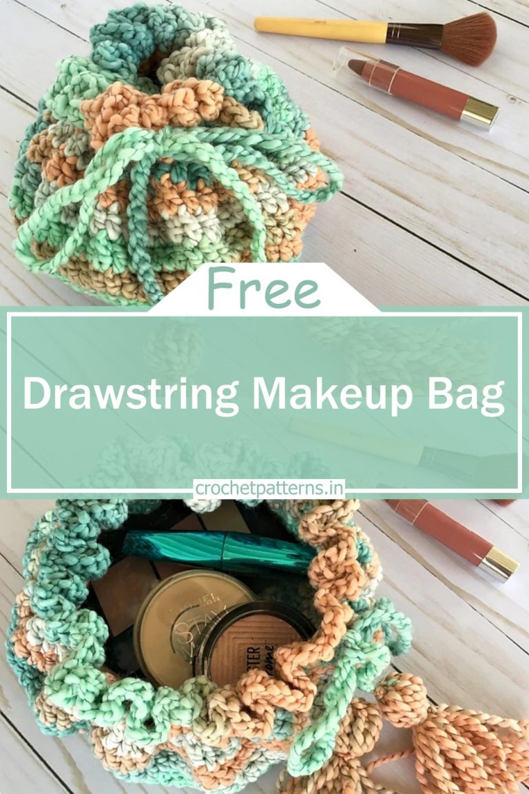 7 Crochet Makeup Bag Patterns For Storage