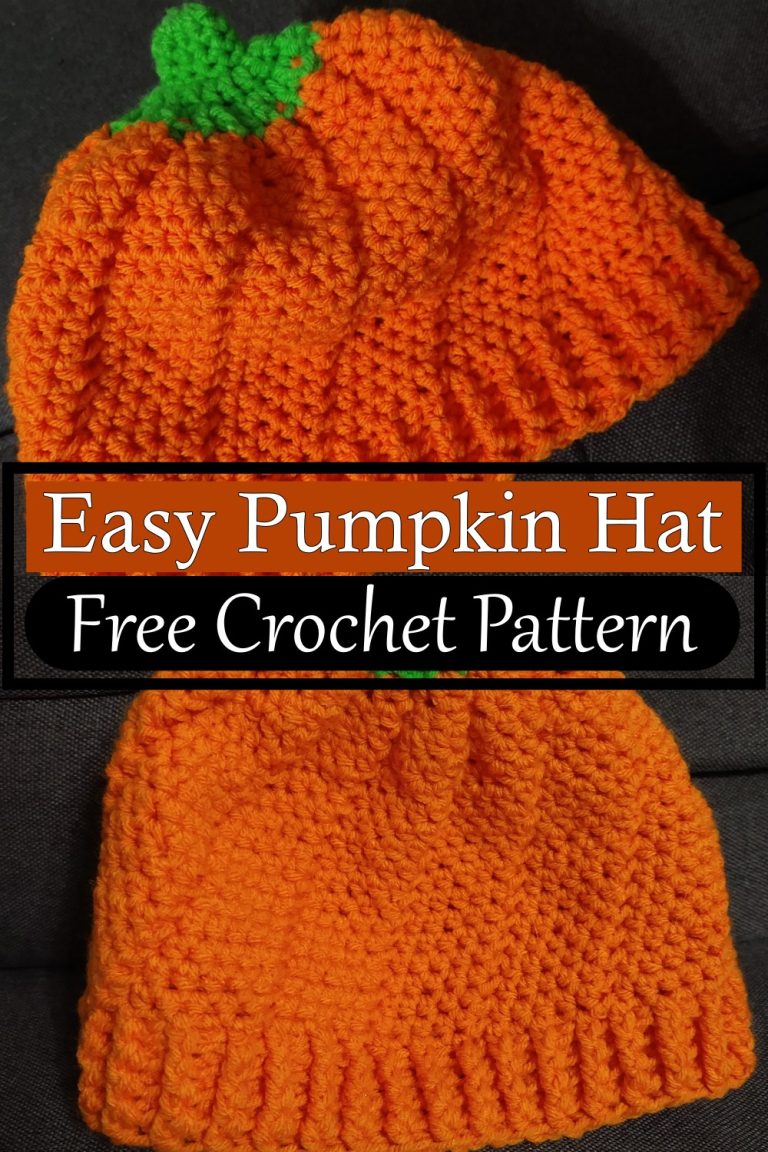 13 Crochet Pumpkin Hat Patterns For Halloween