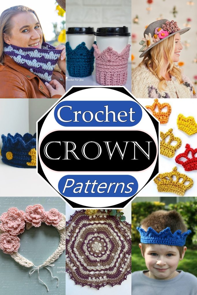 20 Free Crochet Crown Patterns