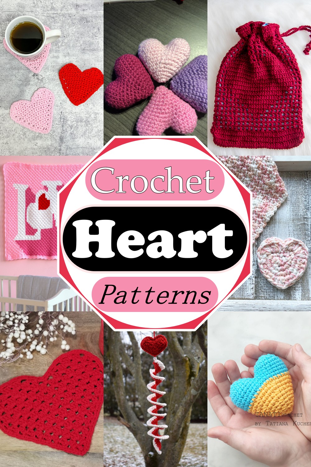 21 Lovely Free Crochet Heart Patterns