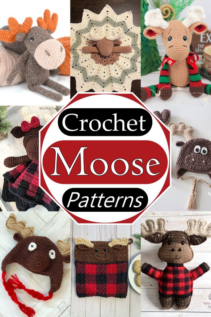 20 Free Crochet Moose Patterns (Easy And Fun)